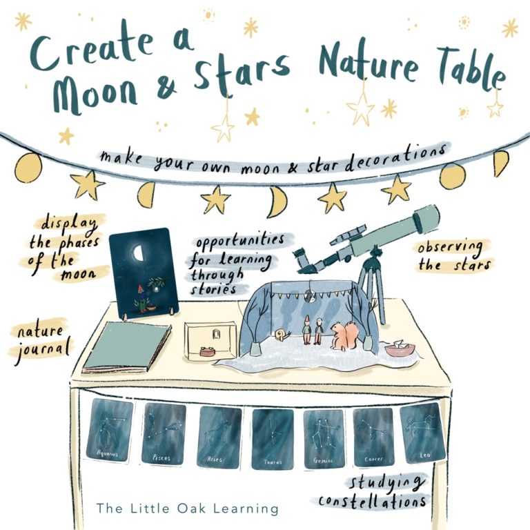 Five Inside Ideas for studying The Moon and Stars - Showit Blog